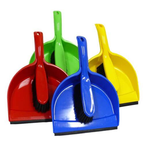Plastic Dustpan Set – Green Dolphin