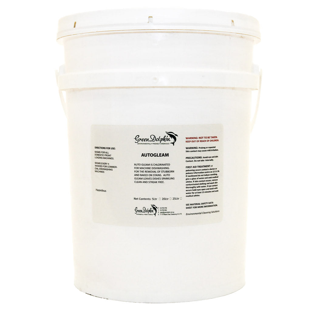 Auto Gleam 20KG | Cleaning Supplies & Chemicals Melbourne – Green Dolphin