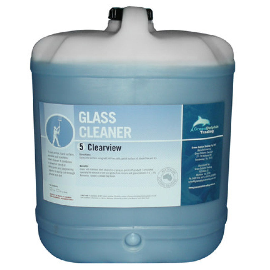 Clearview Window & Glass Cleaner 5L | Cleaning Chemicals Melbourne ...