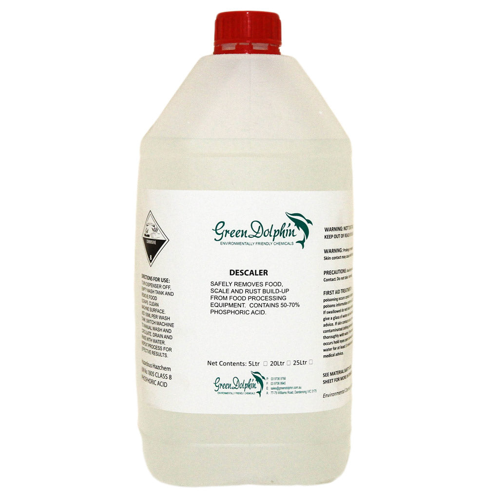 Descaler 5L | Cleaning Supplies & Chemicals Melbourne – Green Dolphin
