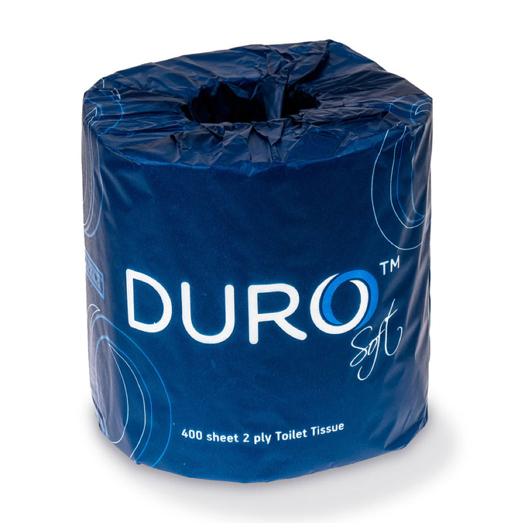 Duro Toilet Paper Roll 400 Sheet | Paper Products Melbourne – Green Dolphin