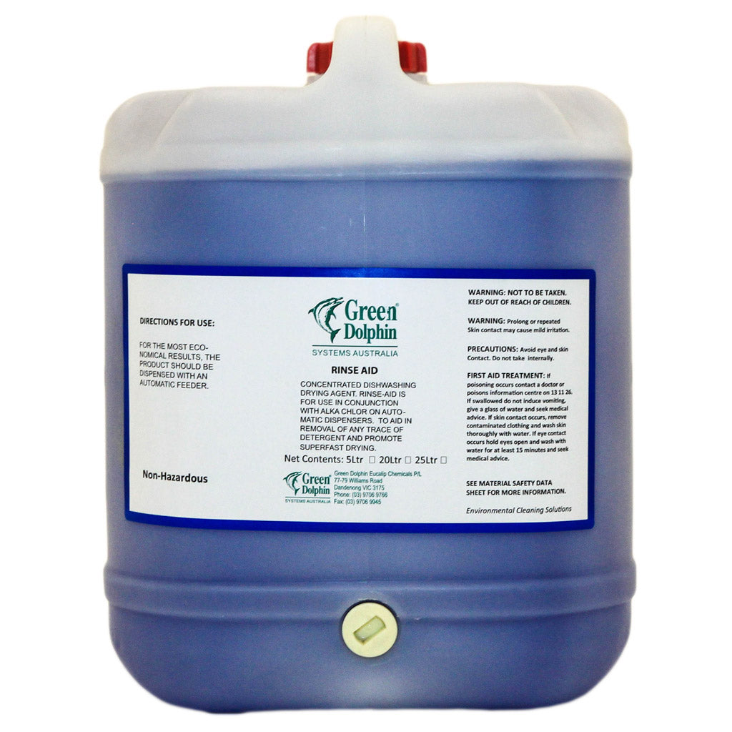 Rinse Aid 20L | Cleaning Supplies & Chemicals Melbourne – Green Dolphin